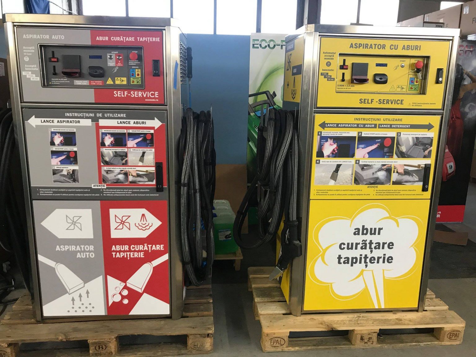 Aparate curatat cu aburi Auto Service Statie Self Service Cu Aburi ...